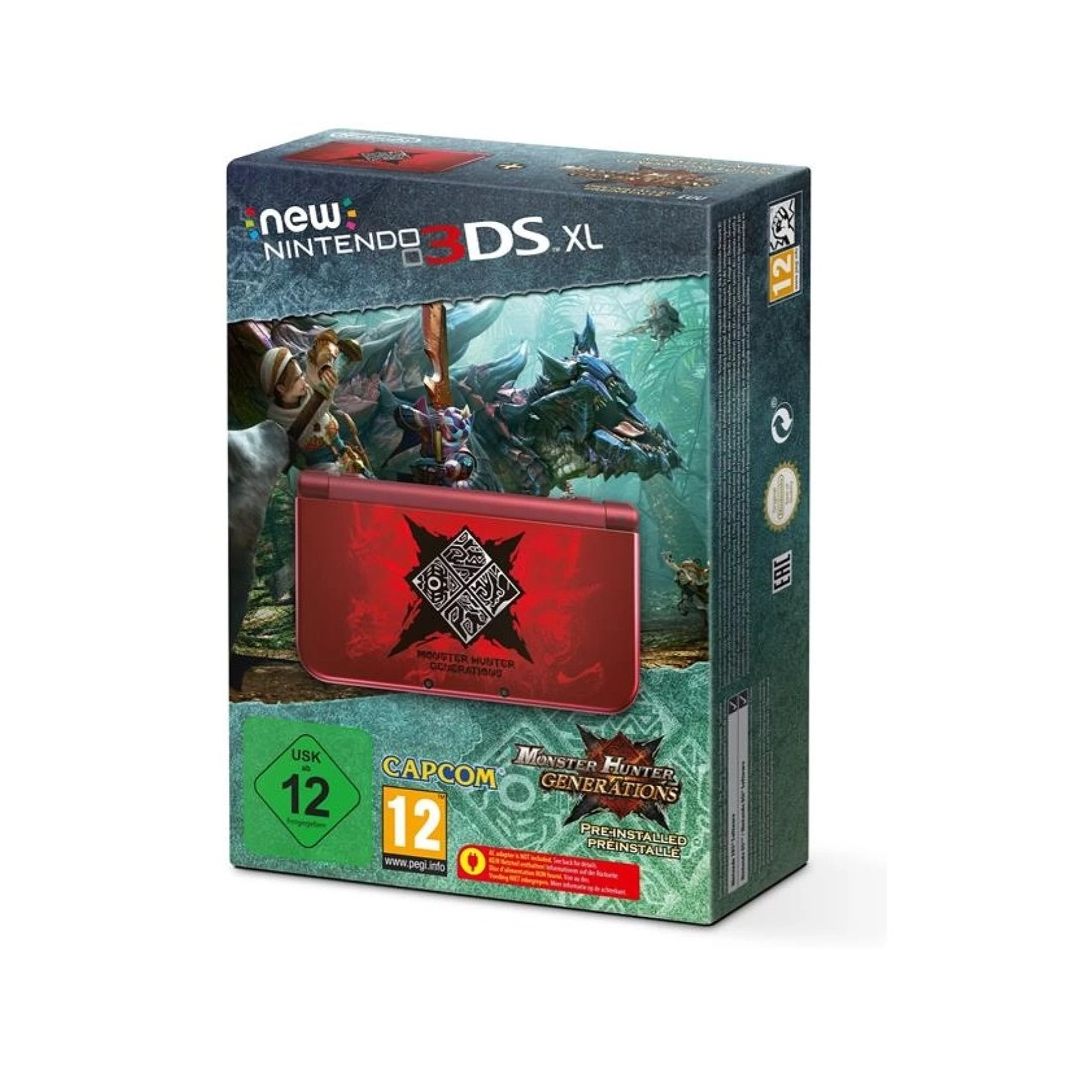 Console New Nintendo 3DS XL - Edition Limitée Monster Hunter G - 24290